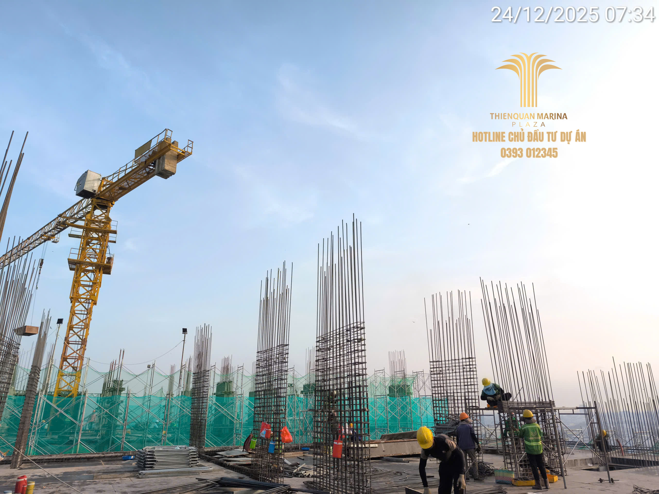 [ Cập nhật tiến độ thi công ] Thiên Quân Marina Plaza Cần Thơ 24/12 ...