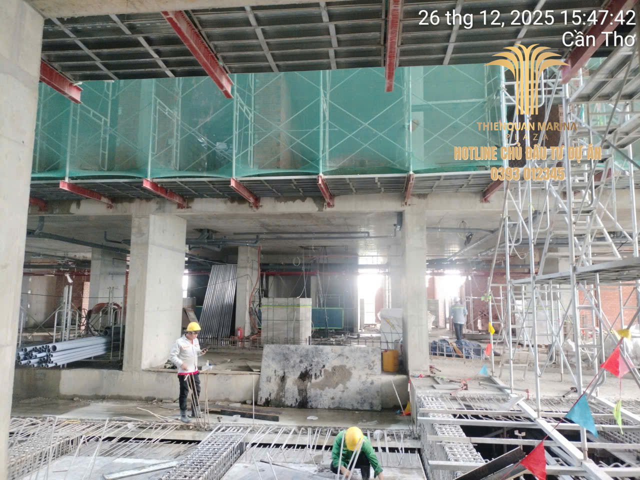 [ Cập nhật tiến độ thi công ] Thiên Quân Marina Plaza Cần Thơ 26/12 ...